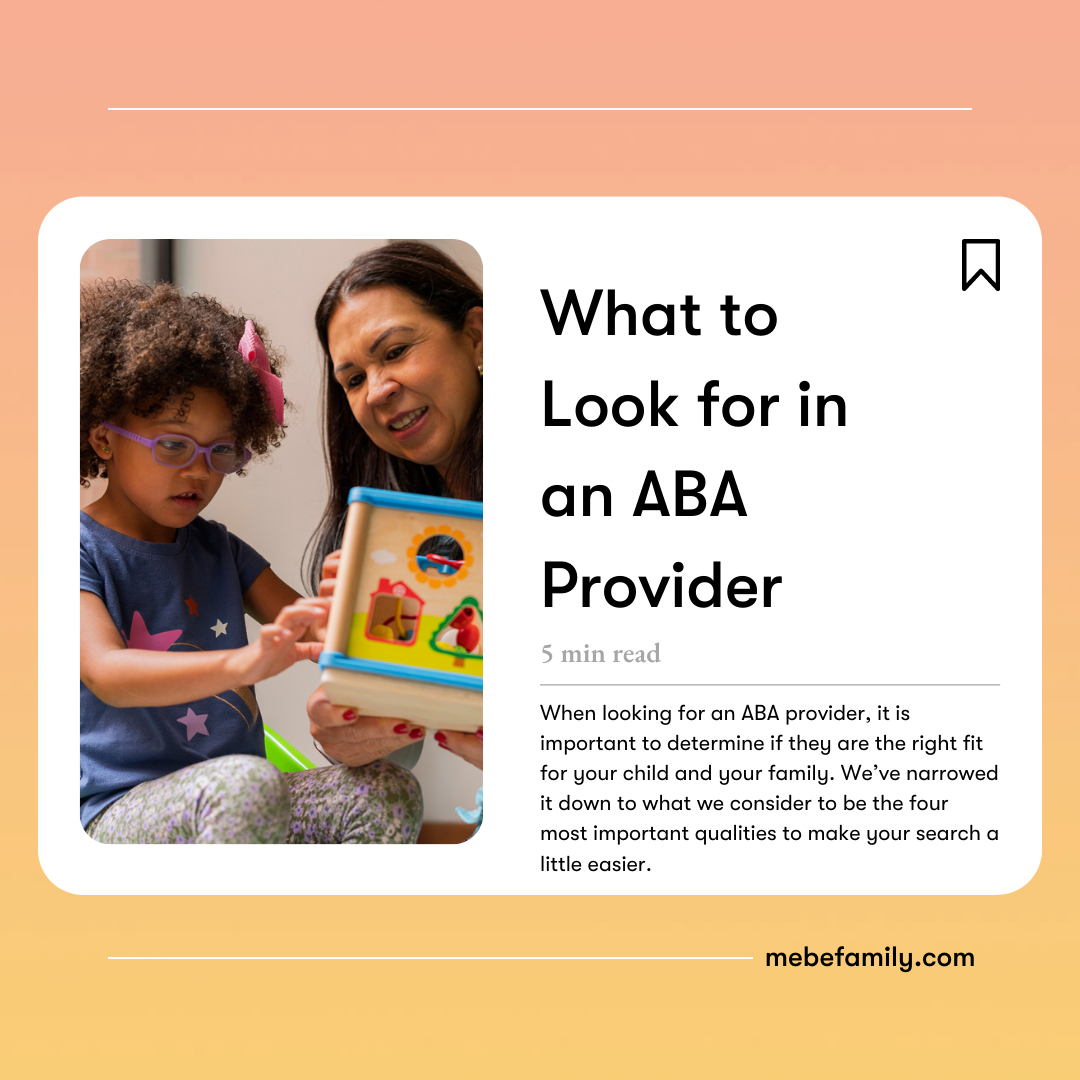 Center Based & In Home ABA Services | MeBe